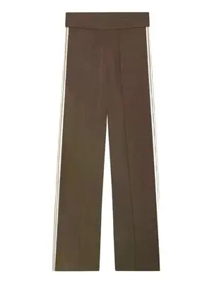 AUTRY Side-stripe Track Pants - Brown