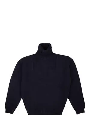 Prada Shetland Turtleneck Sweater 'blue' Blue