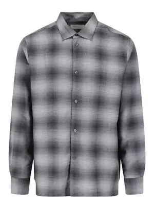 BERNER KUHL Cotton-cashmere Shirt - Grey