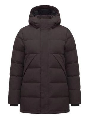 QUARTZ CO. Harper Edition | Hooded Down Winter Jacket - Alpine Bark