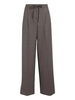 REISS Elowen Drawstring Wide Leg Pants - Neutral