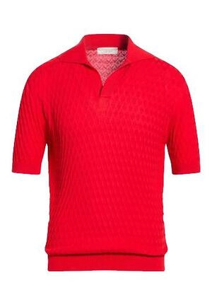 FILIPPO DE LAURENTIIS Sweater Size Cotton - Red