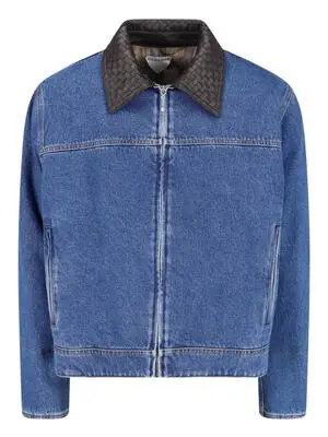 BOTTEGA VENETA Denim Jacket "intrecciato"