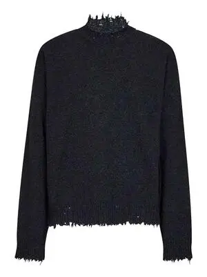 UMA WANG Distressed-effect Sweater