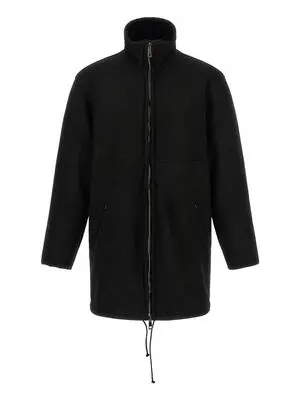GIORGIO BRATO Shearling Caban - Black