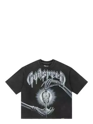 GODSPEED Borrowed Time Graphic-print T-shirt - Black