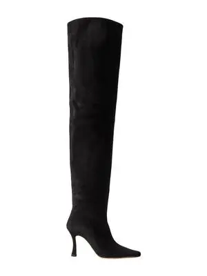 Staud Suede Over-the-knee Boots - No