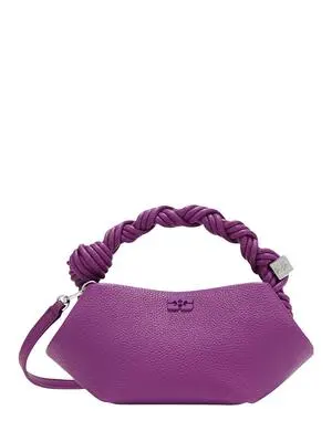 GANNI Twisted Handle Mini Shoulder Bag - Sparkling Wine