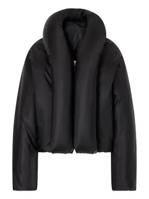 Alaïa Minimal Cropped Down Jacket - No