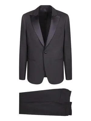 LARDINI Three-piece Tailored Suits - Navy
