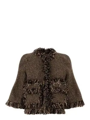 Sacai Tweed Blazer - Multicolor