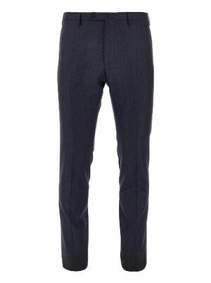 Incotex Trousers With Belt Loop Details - Blue