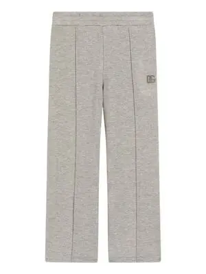 Dolce & Gabbana Lurex Fleece Trousers - Silver