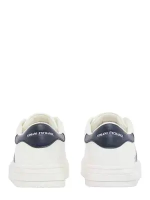 ARMANI EXCHANGE Logo-print Striped Sneakers