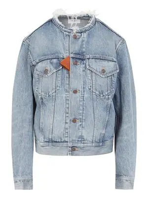 Celine Cotton Trucker Jacket - Blue