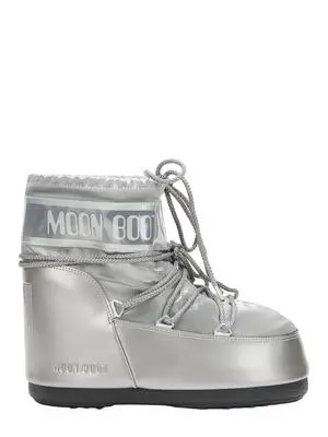 Moon Boot Moon Boot Low Glance Mini Boots Silver