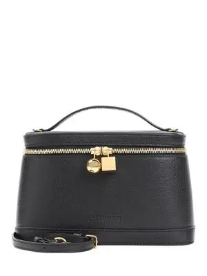Jacquemus Le Petit Vanity Mini Leather Vanity Bag - Black