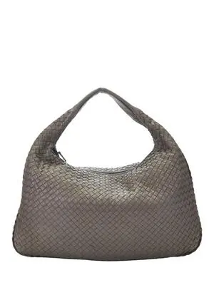 Bottega Veneta Intrecciato Veneta Hobo - Grey