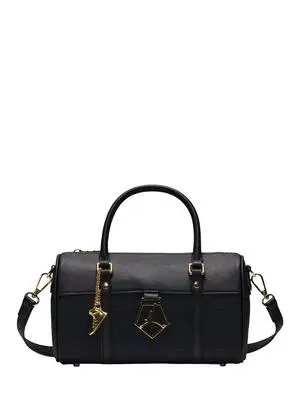 JORDAN Core Monogram Mini Crossbody Bag - Black