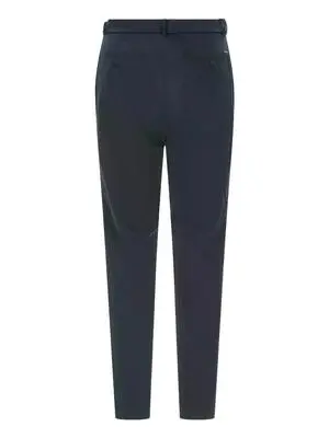 ALPHATAURI Palas Logo-plaque Slim-fit Trousers - Blue