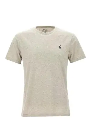 Polo Ralph Lauren Embroidered-pony T-shirt Grey