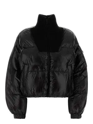 DIESEL® Nylon Down Jacket - Black