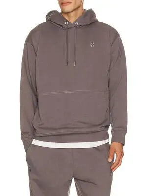 On Club Collective Hoodie In Grey - Ember