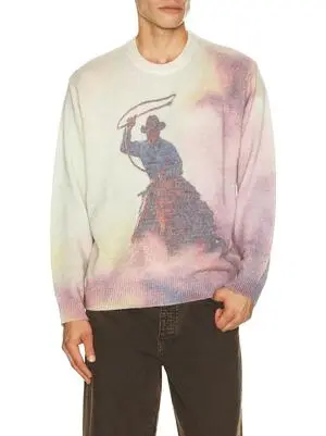 ONE OF THESE DAYS When I Close My Eyes Knit Sweater - Multi