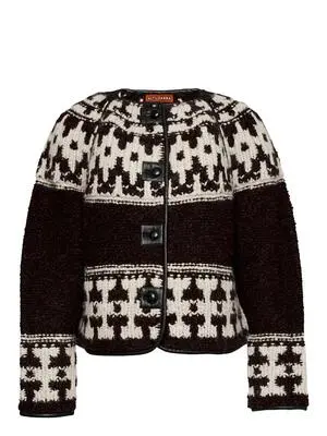 Altuzarra Ava Merino Wool Jacket - Brown