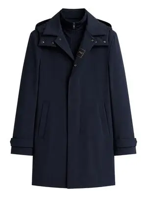 FAY Tailored Coat - Navy