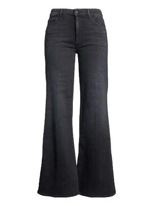 MOTHER Jeans Size Cotton, Modal, Polyester, Elastane - Black