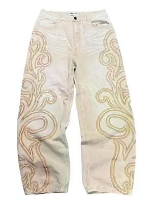 VALE FOREVER Tsunami Sandstorm Jeans - Neutrals