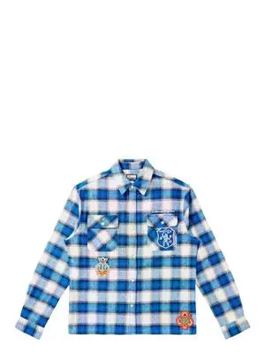 BILLIONAIRE BOYS CLUB Society Checked Shirt - Blue