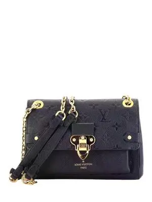 LOUIS VUITTON Vavin Handbag Monogram Empreinte Leather Bb Crossbody Bag - Black