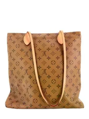 LOUIS VUITTON Carry It Limited Edition Video Tape Reverse Monogram Canvas Tote Bag - Brown