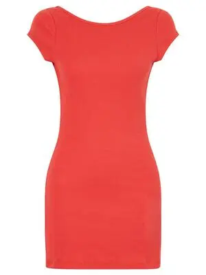 Matteau Open-back Cotton-jersey Mini Dress - No