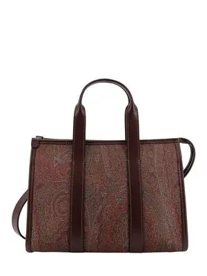 Etro Arnica S Paisley Fabric Handbag With Shoulder Strap - Multicolor