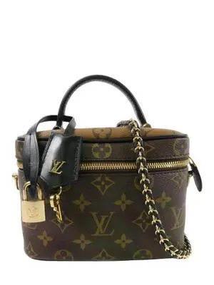LOUIS VUITTON Pm Monogram Reverse Vanity Bag - Brown