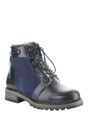 BOS. & CO. Chill Waterproof Leather Bootie - Azul/ocean