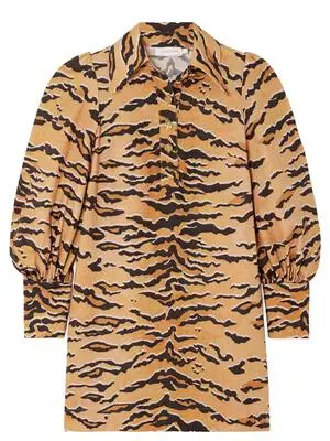 Zimmermann Tiger-striped Dress - No
