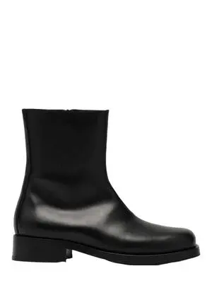 Our Legacy Round-toe Short Boots - Black