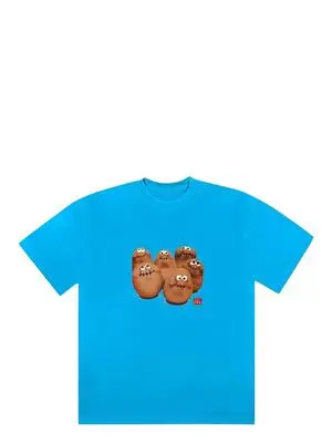TRAVIS SCOTT Cactus Jack X Mcdonald's Squad T-shirt Ii 'sapphire - Blue