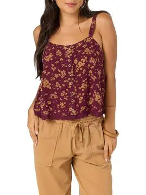 O'Neill Brynn Maya Floral Tank - Fig
