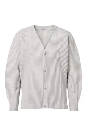 Issey Miyake Homme Plissé Monthly Colors: September Pleated Jacket - Grey
