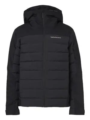 PEAK PERFORMANCE Shred Hooded Down Ski Jacket - Black