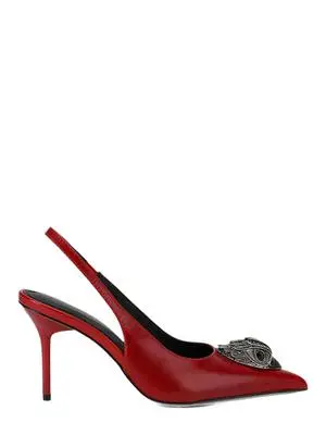Kurt Geiger Belsize Sling Pumps - Red
