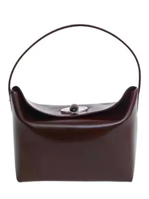 Christopher Esber Mini Turnlock Polished Tote Bag - Red