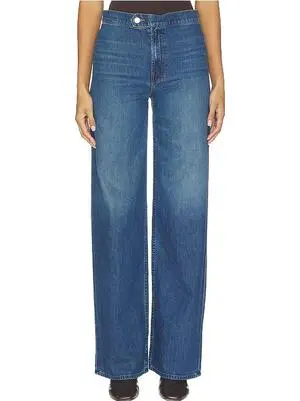 MOTHER The Tab Rerun Zip Sneak In Blue - Bad Date