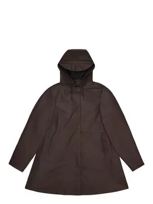Rains A-line W Jacket - Bark