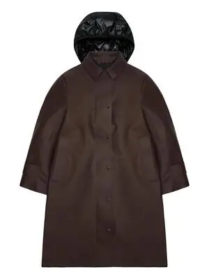 Rains Nara Long W Jacket Bark